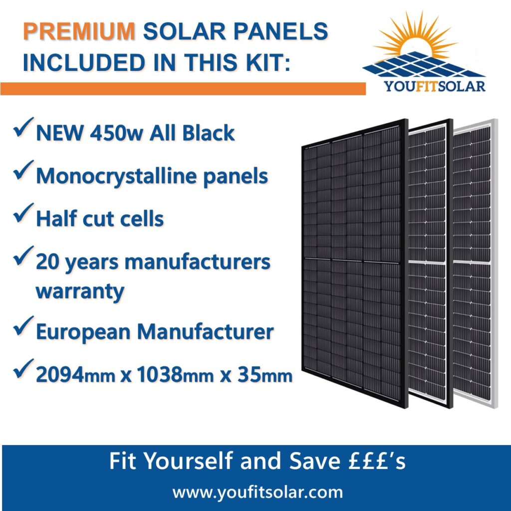 Premium 3KW Off-Grid DIY Solar Kit 24v + Batteries included! – You Fit ...